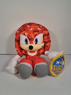 NWT Toy Factory Sonic The Hedgehog 11" Ultra Rare Knuckles Camo Spray ...