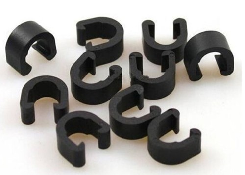 ** 10 PACK **- MOUNTAIN BIKE/HYBRID BIKE - CABLE C -CLIPS - HOSE CLIPS ...