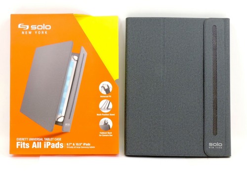 Solo New York Preston Universal Tablet Case DARK GRAY iPad, Samsung ...