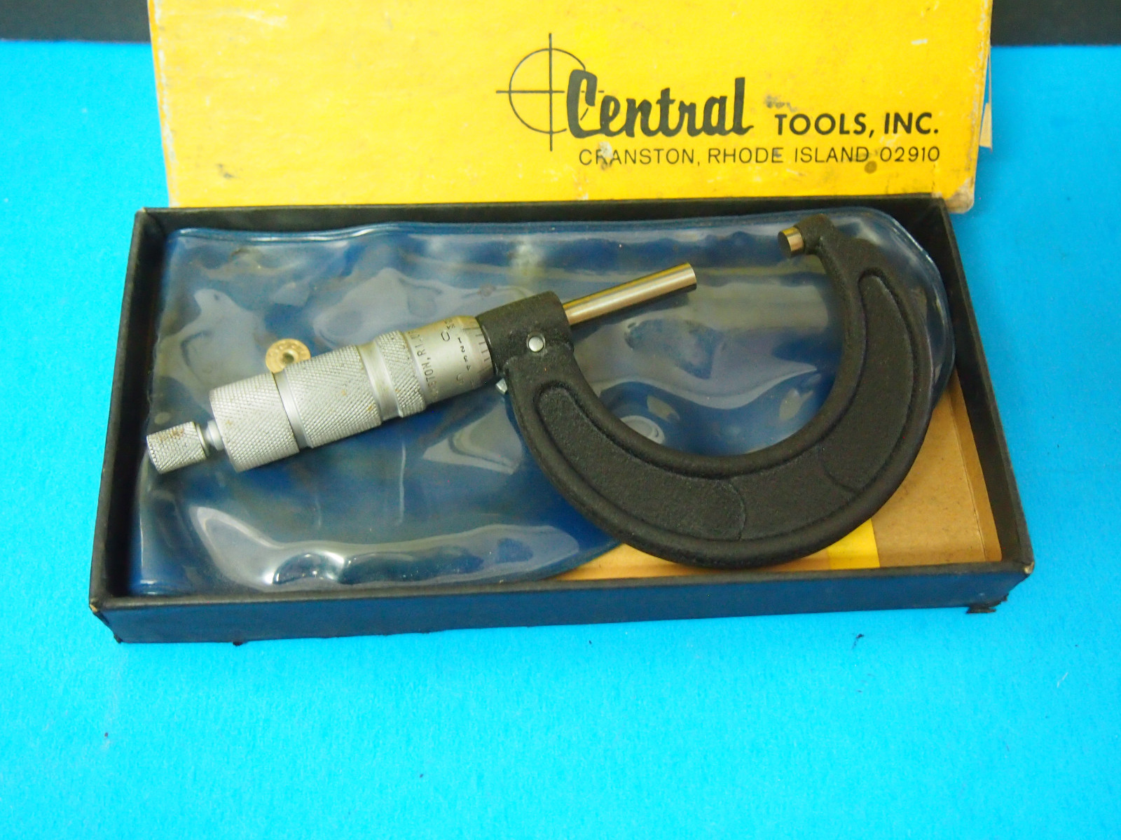 The Central Tool Company Micrometer 6031 WITH ORGINAL BOX | eBay