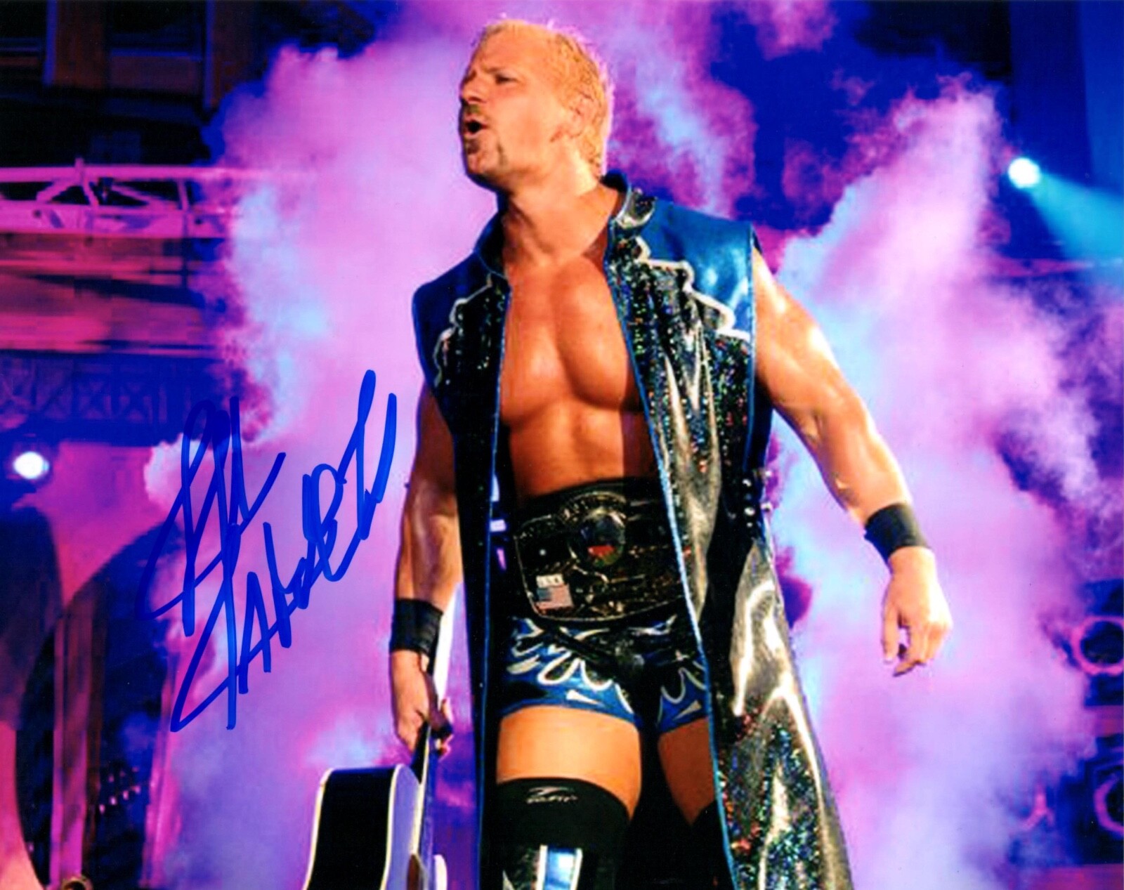Jeff Jarrett Signed WWE Wrestling 8x10 Photo Autograph TNA NJPW NWA ...