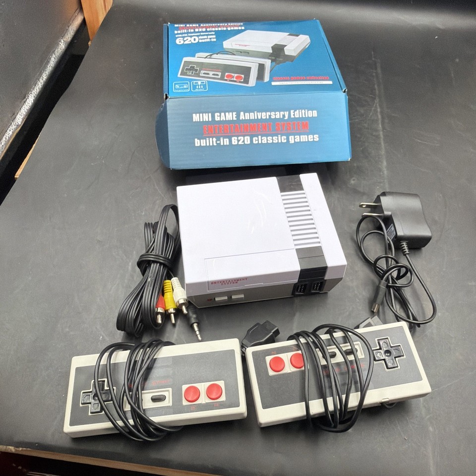 Nintendo Mini Game Anniversary Edition System Built-In 620 Classic ...