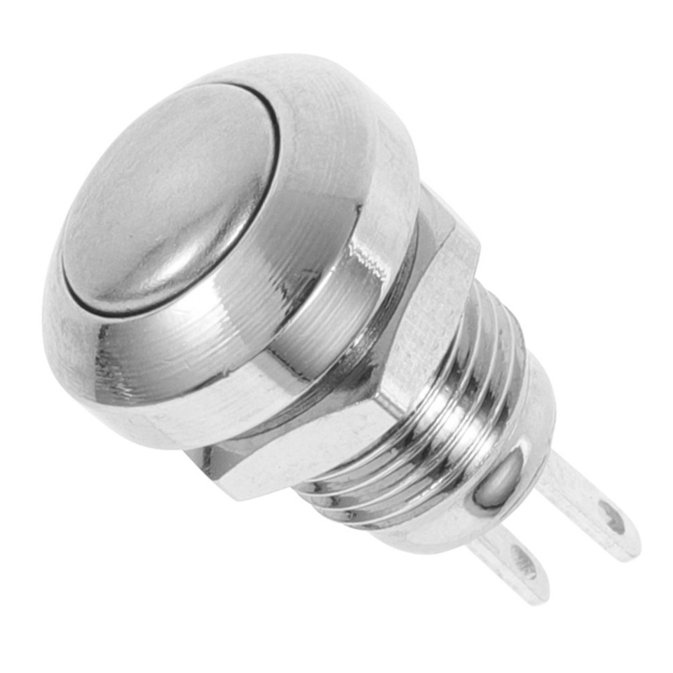 Button Switch Auto Reset Push Started Momentary Switch for Door Control | eBay Australia