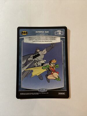 2018 Panini Metax Batman Dynamic Duo Uncommon Card - U75-BM | eBay