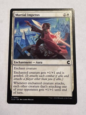 Magic the Gathering Martial Impetus Ravnica: Clue Edition MTG | eBay