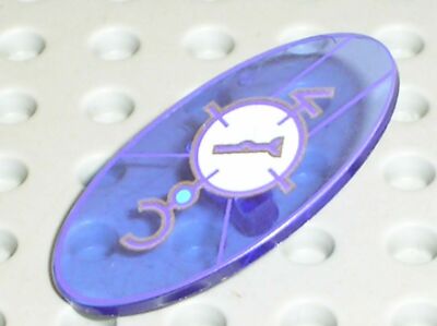 Lego Minifig Shield TrPurple Oval Dimensions Keystone Ref 92747pb09 Set ...