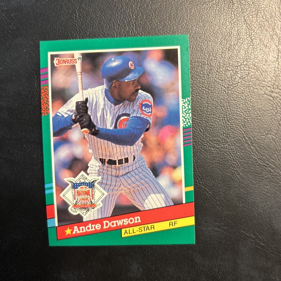 C55d 1991 donruss #435 Andre Dawson Chicago Cubs, all star | eBay