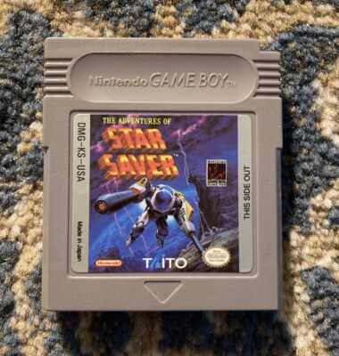The Adventures of Star Saver for Nintendo Game Boy Tested Authentic Max ...