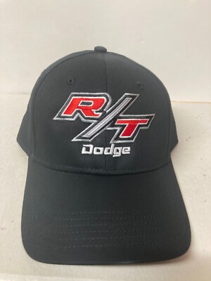 Dodge R/T Adjustable Embroidered Black Hat Dodge, Drag Race, Hot Rod ...
