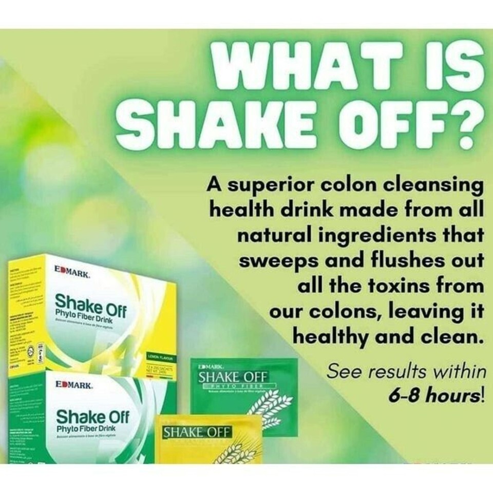 12's Edmark Shake Off Phyto Fiber Pandan Colon Detox Constipation ...