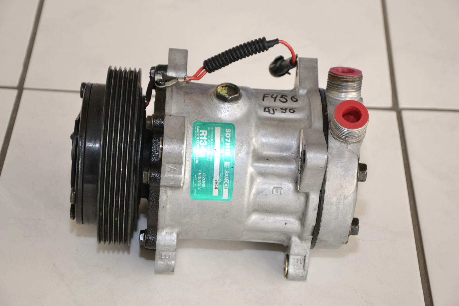 Original Ferrari 456 GT GTA Klimakompressor AIR CONDITIONER COMPRESSOR ...