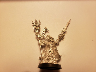 Warhammer 40k Eldar Farseer Eldrad Ulthran Metal OOP - Craftworld ...