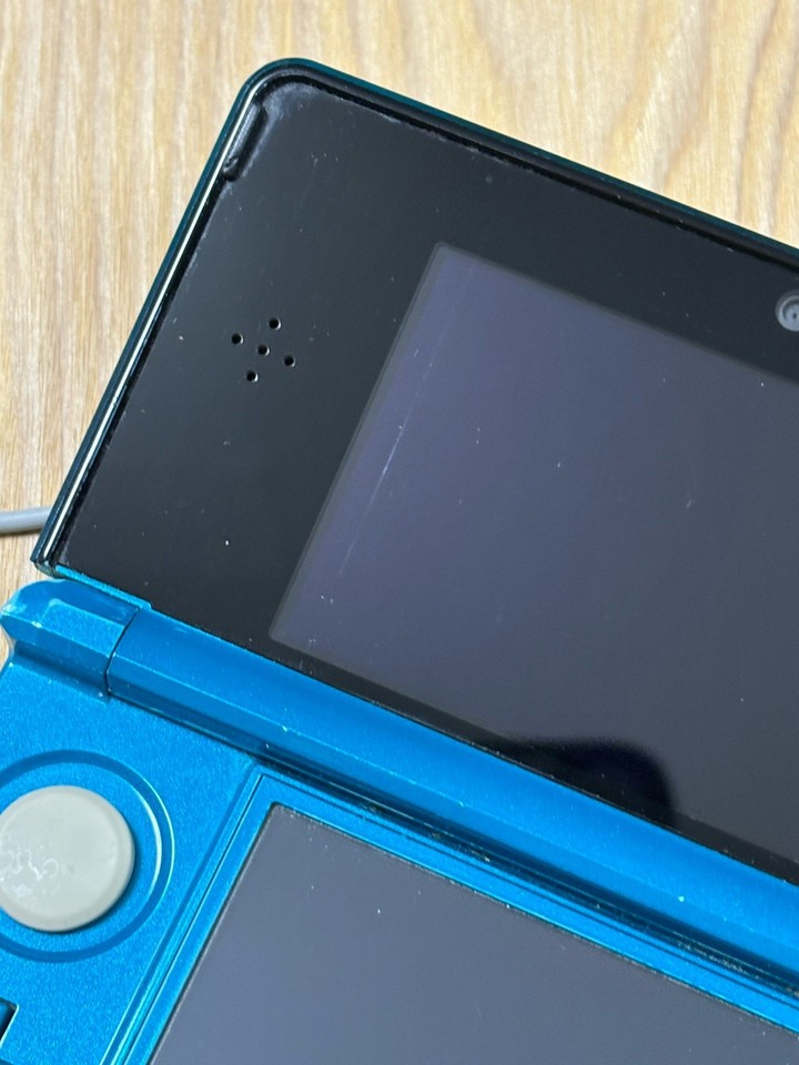 Very Good Nintendo 3DS Aqua Blue Console Excellent Screen Color Japan ...