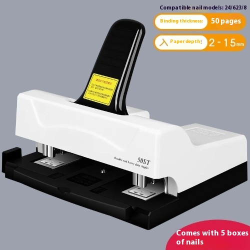 A3 A4 A5 Double Nails Two Head Center Seam Riding Crop Staple Binding ...