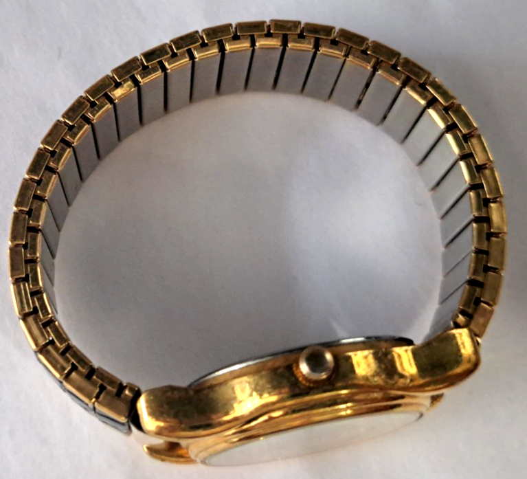 Disney Mickey Mouse Adult Wristwatch Black Stretch Band Needs Battery ...