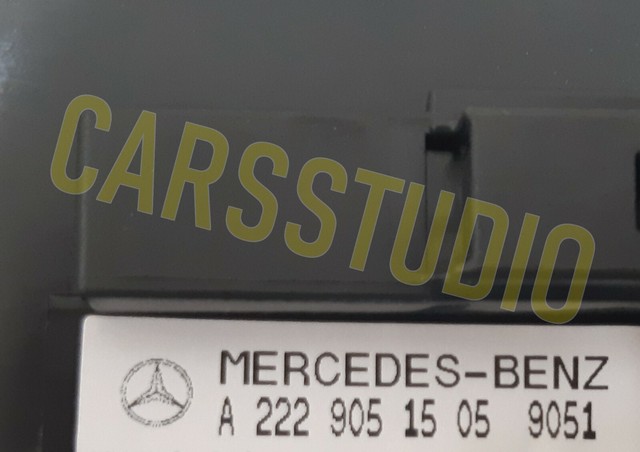 Mercedes-Benz W222 AMG Switch Button Window Lifter Schalter Rear R ...