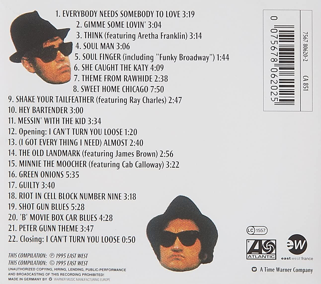 The Blues Brothers The Very Best of the Blues Bro (CD) (UK IMPORT ...