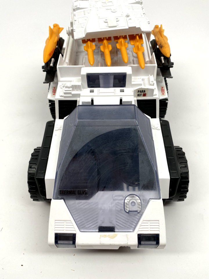Vintage 1985 G.I. Joe Snow Cat Vehicle EB-884 w/ Driver Action Figure ...