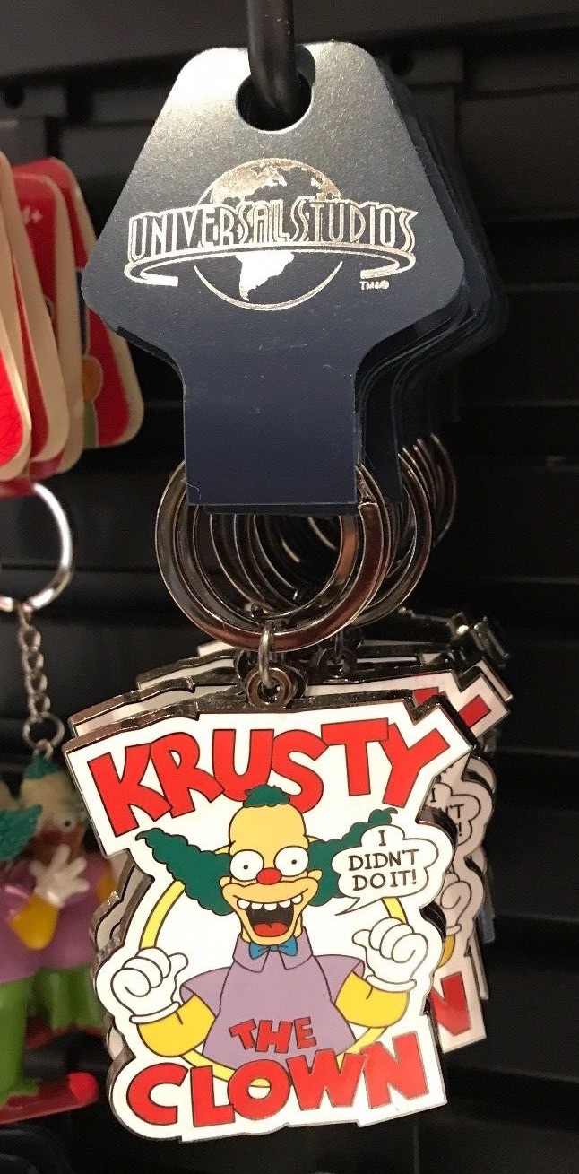 Universal Studios The Simpsons Krusty The Clown "I Didn't Do It ...