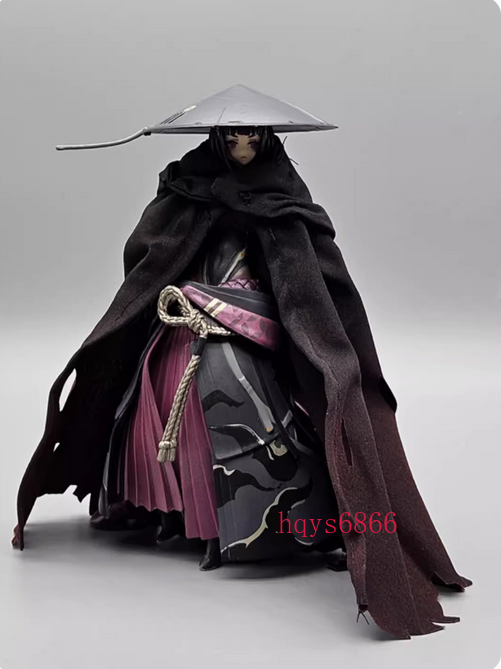 1/12 Cloak Cape Model Accessories for 6'' SHF Romankey Figma Samurai ...