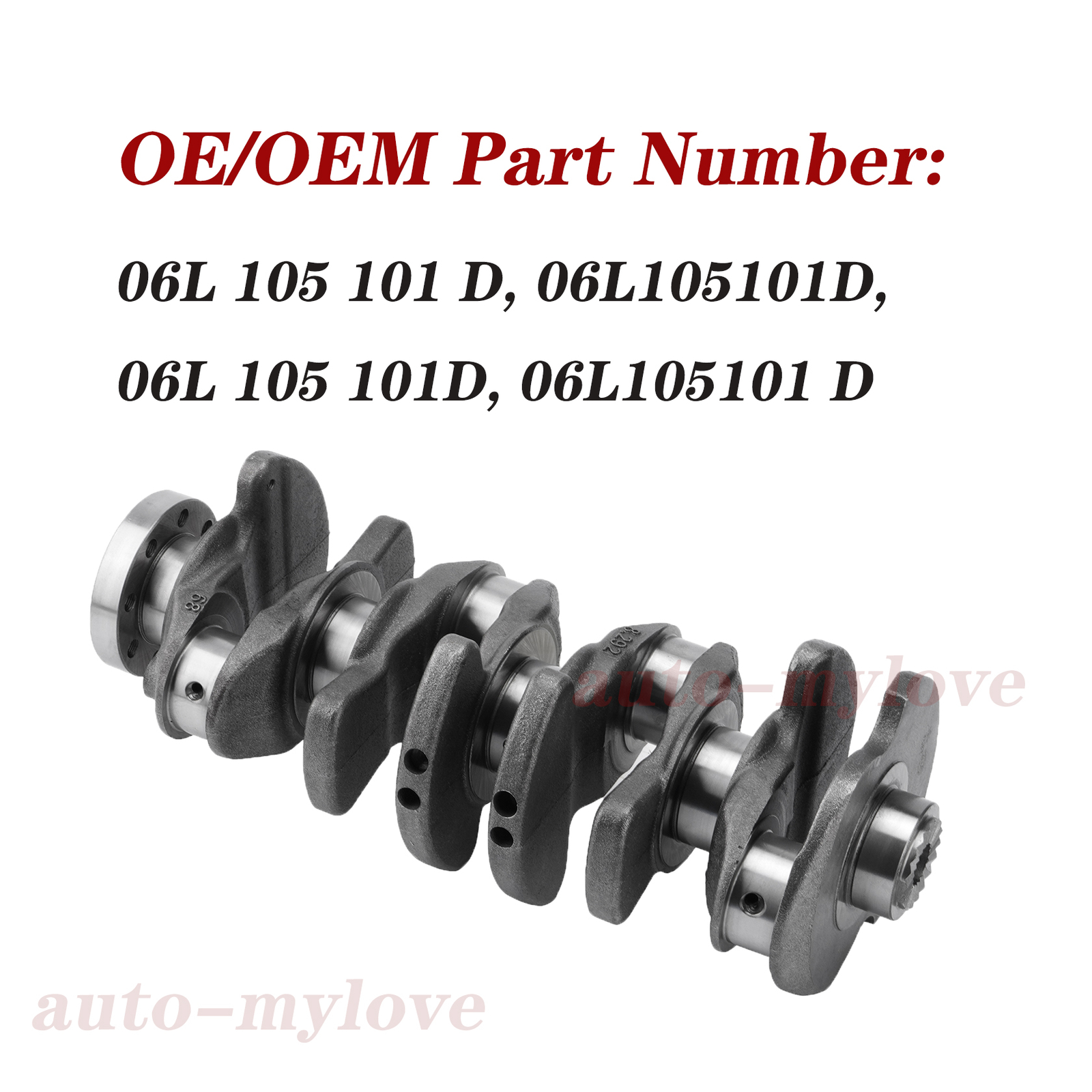 Crankshaft/Conn Rods / Pistons & Rings For Audi A4 Q5 VW Golf 7R GTI ...