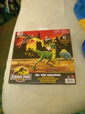 Mattel Jurassic Park Dr. Alan Grant & Ian Malcolm Figures 2022 '93 ...