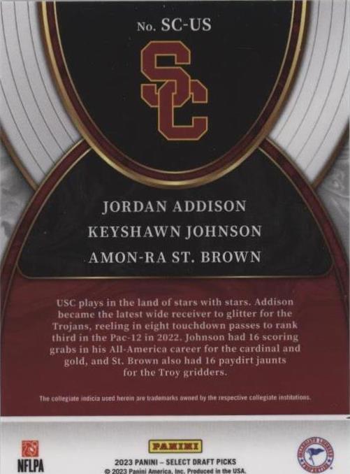 Las mejores ofertas en 2023 Panini Select Draft Picks Amon-Ra St. Brown ...