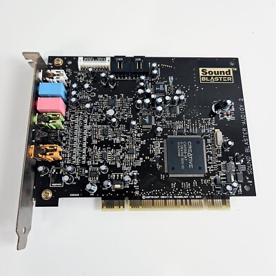 Sound Blaster Audigy 2 PCI Audio Card - SB0400 7.1 Ch 192 Surround ...