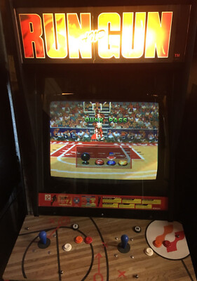 RUN and GUN II ARCADE MACHINE by KONAMI 1993 (Excellent Condition) | eBay