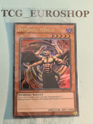 Lesser Fiend LART YUGIOH ︎ULTRA RARE ︎SEALED ︎PORTUGUESE ︎NM #3122 | eBay