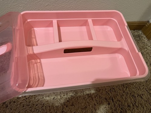 Recollections Brand Craft Storage Container with Removable Tray | eBay