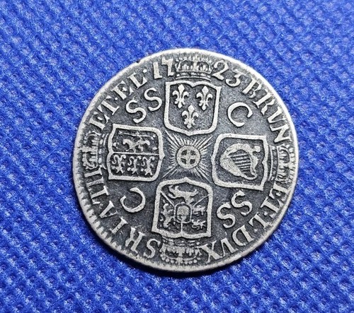1723 Shilling (French Arms At Date) - George I British Silver Coin | eBay