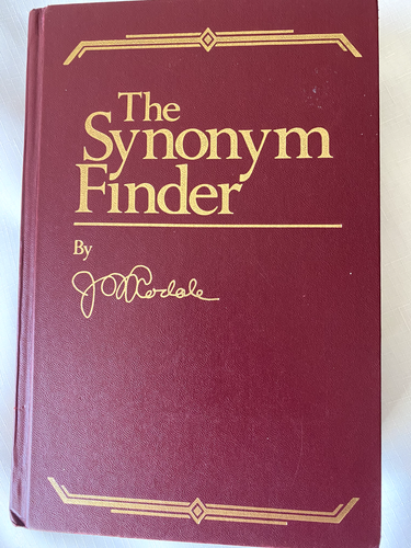 The Synonym Finder - Hardcover By J.I. Rodale - 1978 878572449| eBay