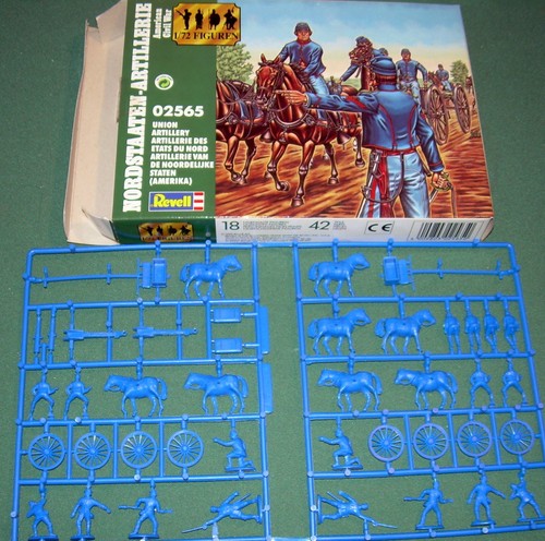 1/72 Revell Union Artillery - ACW MIB #2565 | eBay