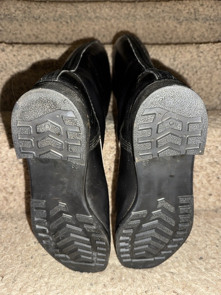 NVA DDR East German officer leather boots Cold war Surplus Size 28 | eBay