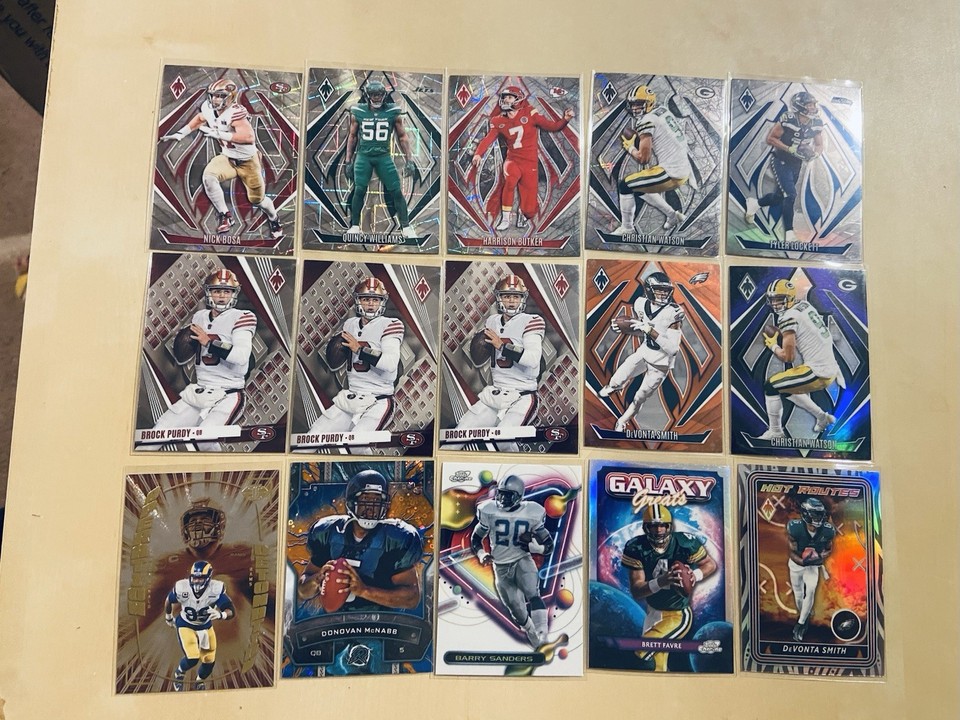 NFL Insert / Variation Lot (144) Stars Prizms SPs - Brady Chase Herbert ...