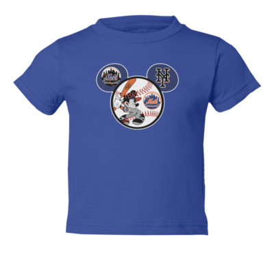 Baseball NY Mets Mickey Mouse Kids Toddler T-Shirt | eBay