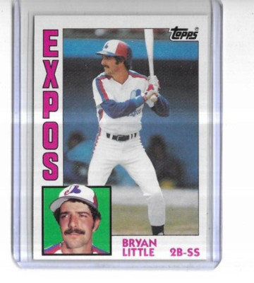 1984 Topps #188 Bryan Little Montreal Expos | eBay
