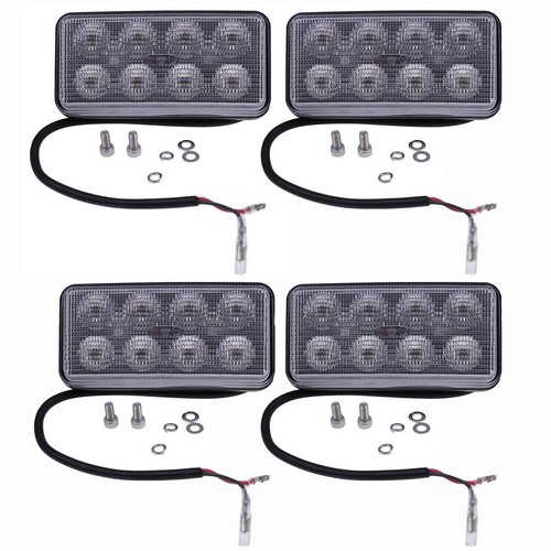 4X Led Work Light V0511-53510 for Kubota SVL65-2 SVL65-2C SVL75 SVL75-2 ...