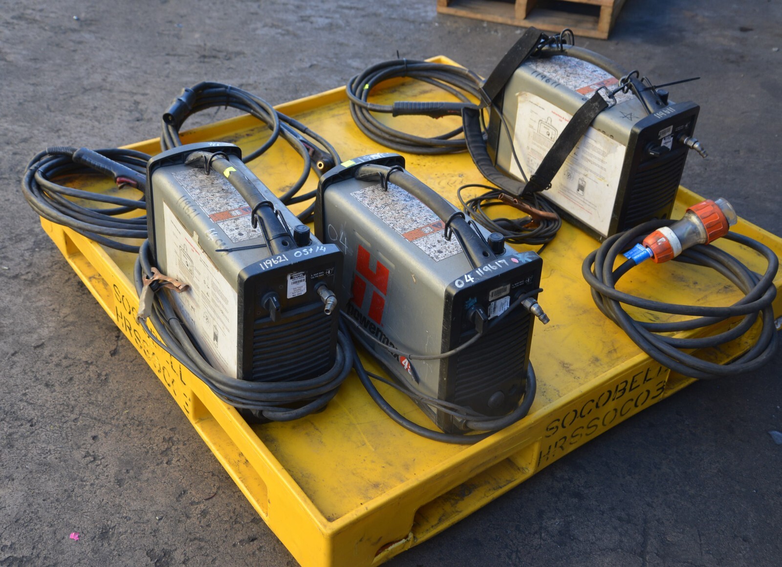 HYPERTHERM powermax 45 plasma cutter 45A torch and power supply | eBay