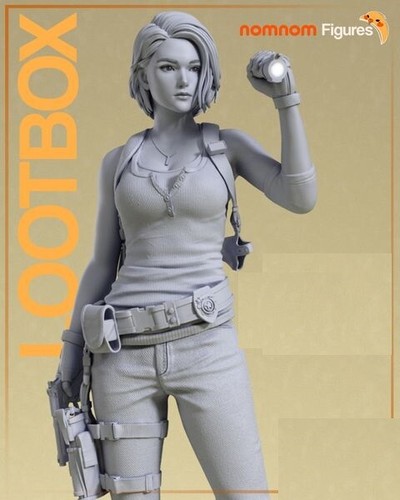Jane Fan art figure resin model kit 3d printed 12k unpainted ...