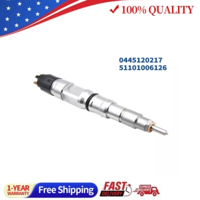 0445120217 Diesel Fuel Injector Common Rail Injector Assembly fr MAN ...