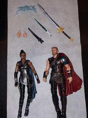 2017 Hasbro Marvel Legends *THOR / VALKYRIE* Thor Ragnarok 2 Pack ...