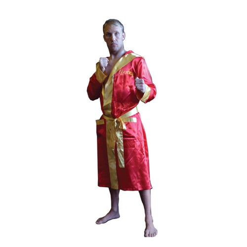 Trick Or Treat Rocky Balboa Robe Adult Costume Replica (One Size Fits ...