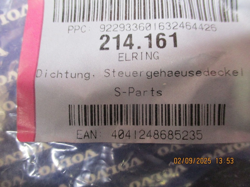 Volvo D13 timing gear cover gasket 21383310 made in Germany | eBay