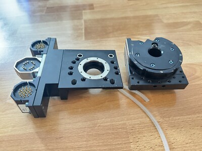 ATI SET TOOL & MASTER ROBOTIC QUICK CHANGE ADAPTERS QC028 & QC28 GOOD ...