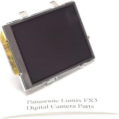 Panasonic Lumix DMC-FX3 LCD Screen Display with Backlight- Replacement ...