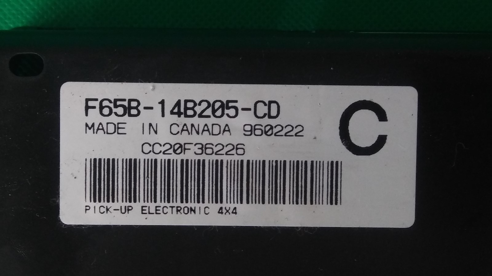 F65b-14b205-cd 1997 Ford F150 F250 4x4 ESOF PL PW Gem Computer Module ...