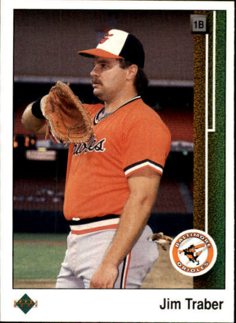 1989+Upper+Deck+-+%23294+Jim+Traber for sale online | eBay