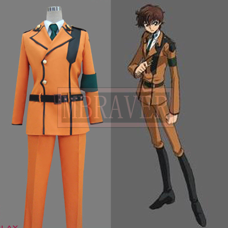 Code Geass Knight Of Seven Suzaku Kururugi Party Suit Cosplay Costume ...